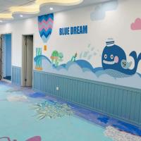 China Custom Cartoon Patterns PET Acoustic Panels Eco Friendly For Hospital Paneling for sale