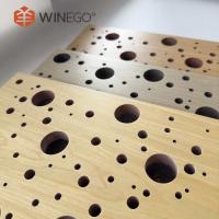 China Custom Modern Artistic Soundproof Panels , Artistic Acoustic Wall Panels CE FSC for sale