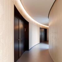China E1 Grade Acoustic Art Panels Sound Absorbing 0.8 High NRC 600x600 1200xL600mm for sale