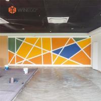 China Custom Size Artistic Fabric Acoustic Panels , Soundproof Fabric Wrapped Wall Panels for sale