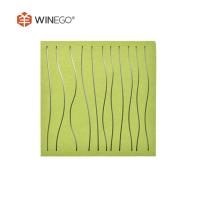 China Engraving Wall Polyester Acoustic Panels , Polyester Fiber Acoustic Board OEM ODM for sale
