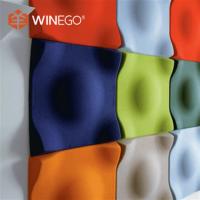 China Noise Reduction 3D Polyester Acoustic Panels Lightweight For Building Decoration for sale