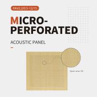 China Micro Perforated Acustic Panels Sound Absorption And Decoration Ceiling System for sale