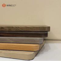 China Straight Grain laminate wall tile panels American Red Oak Interior Decorative for sale
