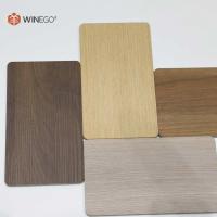 China Oak Veneer Laminated MDF Wall Panels , Laminate Wall Planks 9mm-18mm Thick for sale