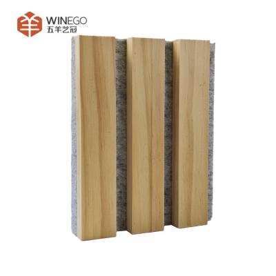 China High-Performance Wood Slat Panels For Acoustics And Aesthetic Refinement for sale