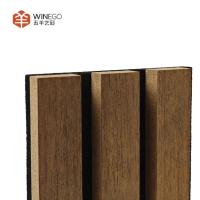 China Modern Wood Slat Acoustic Panels With Different Colors For Ultimate Serenity for sale