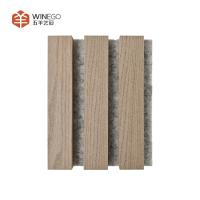 China Durable And Eco-friendly Wood Slat Acoustic Panels For Walls And Ceilings for sale