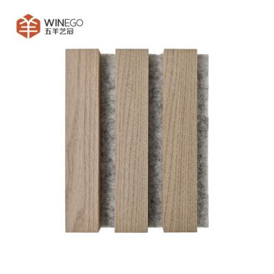 China Durable And Eco-friendly Wood Slat Acoustic Panels For Walls And Ceilings for sale