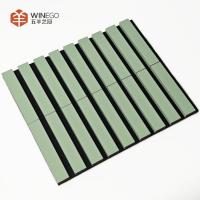 China Decorative And Functional Wood Slat Acoustic Panels For Restaurant Decoration for sale