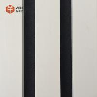 China Elegant Wood Slat Acoustic Panels With Wood Grain Texture For Living Room for sale