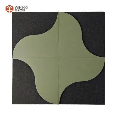 China Modern Wood Slat Acoustic Panels With Different Color For Wall for sale