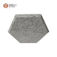 China Combine Aesthetic Appeal Wood Wool Acoustic Panels  With OEM Services For Gyms for sale