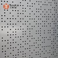 China Design Aesthetics Aluminum Perforated Acoustic Panel For Shopping Mall for sale