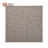 China Moistureproof Aluminum Perforated Acoustic Panel for Hospitals & Clinics for sale