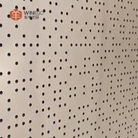 China Moistureproof Aluminum Perforated Acoustic Panel for Hospitals & Clinics for sale