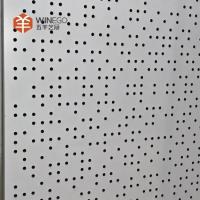 China Eco-Friendly And High NRC Aluminum Perforated Acoustic Panel For Rooms for sale