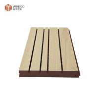 China Customizable Design Options Grooved Acoustic Panel For Versatile Applications for sale