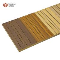 China Customizable Design Options Grooved Acoustic Panel For Versatile Applications for sale