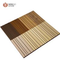 China Versatile Colors And Sustainable Grooved Acoustic Panel For Educational Spaces for sale