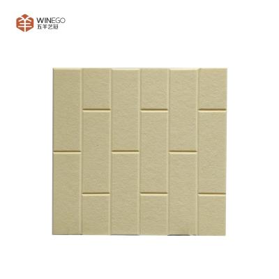 China Simple Installation V-Grooved Polyester Acoustic Panel For Cinemas Wall for sale