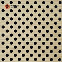 China Eco-Friendly Sound Absorbing Panels Perforated Acoustic Panel For Ceilling And Wall for sale