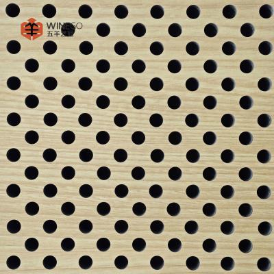 China Eco-Friendly Sound Absorbing Panels Perforated Acoustic Panel For Ceilling And Wall for sale