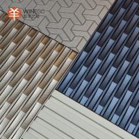 China 3D Elegant Embossed Veneer Wall Panels for Interior Design 2400mm for sale