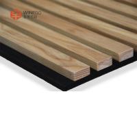 China Acoustic Wood Slat Panels for Elegant Sound Control and Interior Enhancement for sale