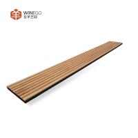 China Elegant Wood Slat Acoustic Panels for Modern Interiors and Noise Management for sale