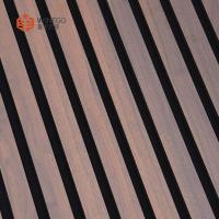 China Functional and Stylish Wood Slat Acoustic Panels for Sound Optimization for sale