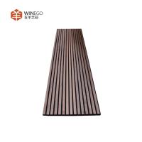 China Functional and Stylish Wood Slat Acoustic Panels for Sound Optimization for sale