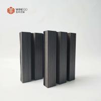 China Black Acoustic Wood Slat Panels for Stylish Sound Control in Any Environment for sale