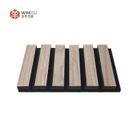 China Modern Wood Slat Acoustic Panels Melamine Finish Noise Reduction for sale