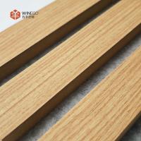 China Premium Wood Slat Acoustic Panels for Effective Noise Management and Stylish Interiors for sale