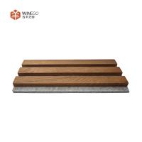 China Stylish Wood Slat Acoustic Panels for Noise Reduction and Visual Harmony for sale