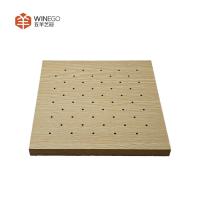 China Eco-Friendly Perforated Acoustic Panel for Wall and Ceiling Sound Absorption for sale