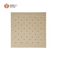 China Eco-Friendly Perforated Acoustic Panel for Wall and Ceiling Sound Absorption for sale