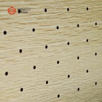 China Eco-Friendly Perforated Acoustic Panel for Wall and Ceiling Sound Absorption for sale