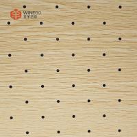 China Eco-Friendly Perforated Acoustic Panel for Wall and Ceiling Sound Absorption for sale