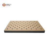 China Sustainable MDF Perforated Acoustic Panel with High Sound Insulation for Wall for sale