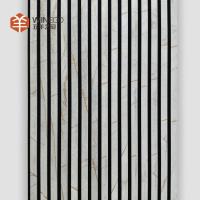 China High NRC Wood Slat Acoustic Panel with Modern Aesthetic Appeal for Commercial Interiors for sale
