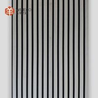 China High NRC Wood Slat Acoustic Panel with Modern Aesthetic Appeal for Commercial Interiors for sale