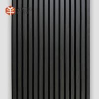 China Noise Reduction Wood Slat Acoustic Panel For Studios And Theaters Wall And Ceiling for sale