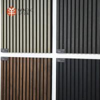 China Modern Wood Slat Acoustic Panel with PET Felt Backing for Wall and Ceiling for sale