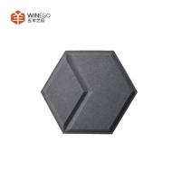 China Different Shapes to Choose 3D Polyester Acoustic Panels Lightweight For Home Wall for sale