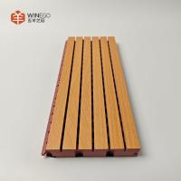 China High NRC Grooved Acoustic Panel with Modern Aesthetic Appeal For Versatile Applications for sale