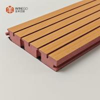 China High NRC Grooved Acoustic Panel with Modern Aesthetic Appeal For Versatile Applications for sale