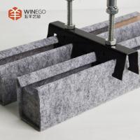 China Eco-Friendly And Durable 3D Polyester Fiber Acoustic Panel For Home Ceiling for sale