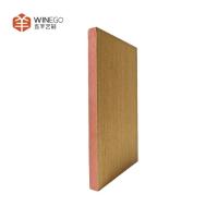 China Micro-perforated Acoustic Board With Decorative Veneer For Office And Conference Room for sale